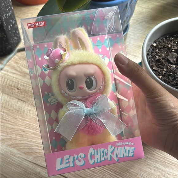 POP MART | Small Pets | Pink And Yellow Labubu | Poshmark